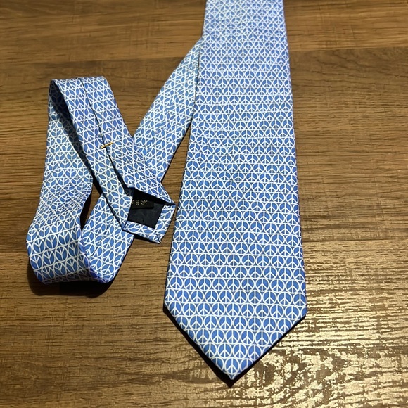 Josh Bach | Accessories | Josh Bach 0 Silk Peace Sign Tie | Poshmark
